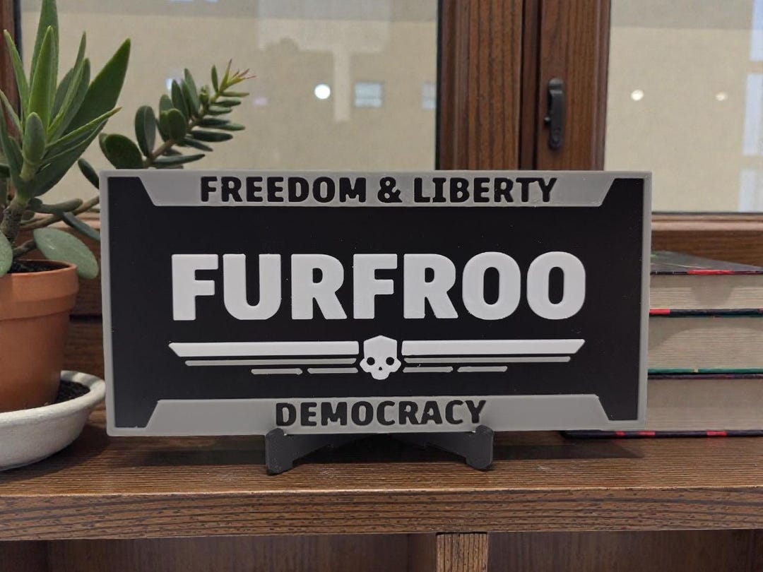 Personalized Helldivers Name Plaque With Stand Gamer Gift Helldivers ...