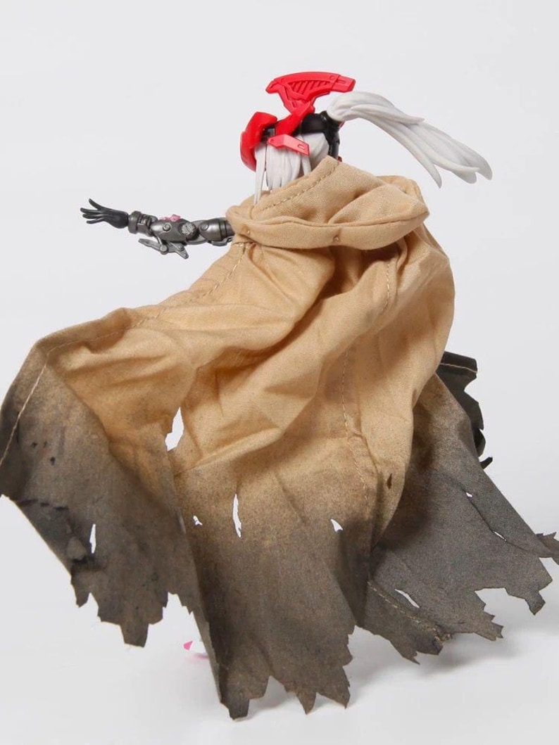 1/12 Scale Tactical Wired Cloak for SHF Action Figures – Yellow Fabric ...