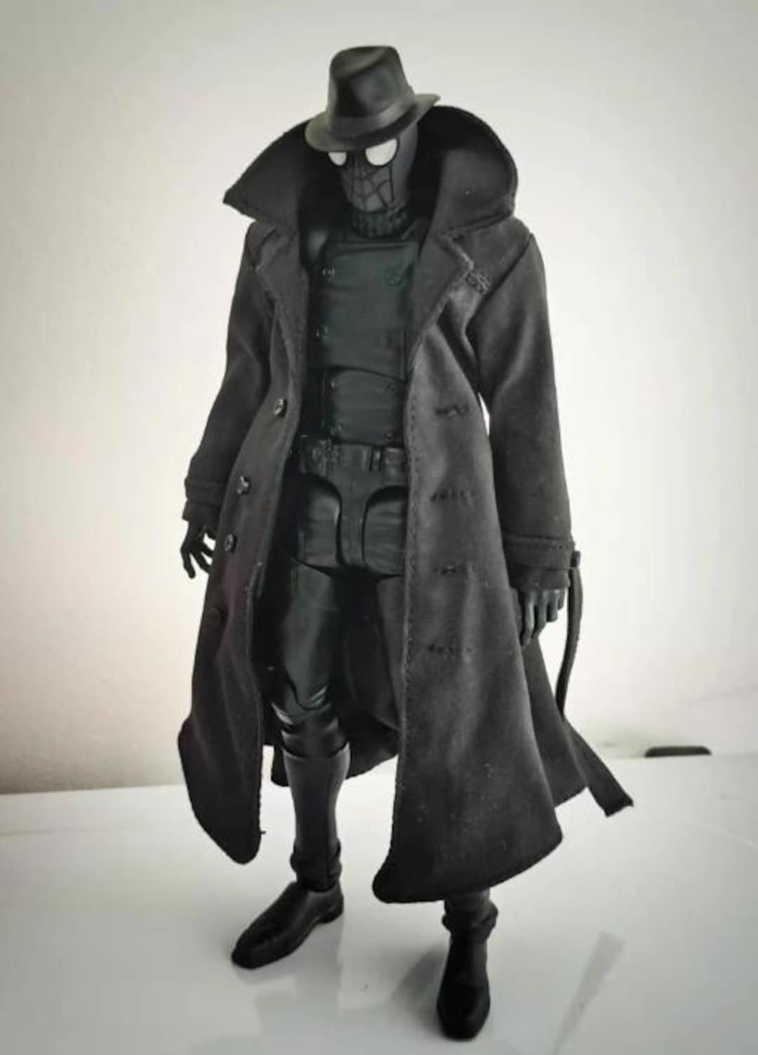 1/12 Scale Cloth Trench Coat for Marvel Legends Shadow Spider-man ...