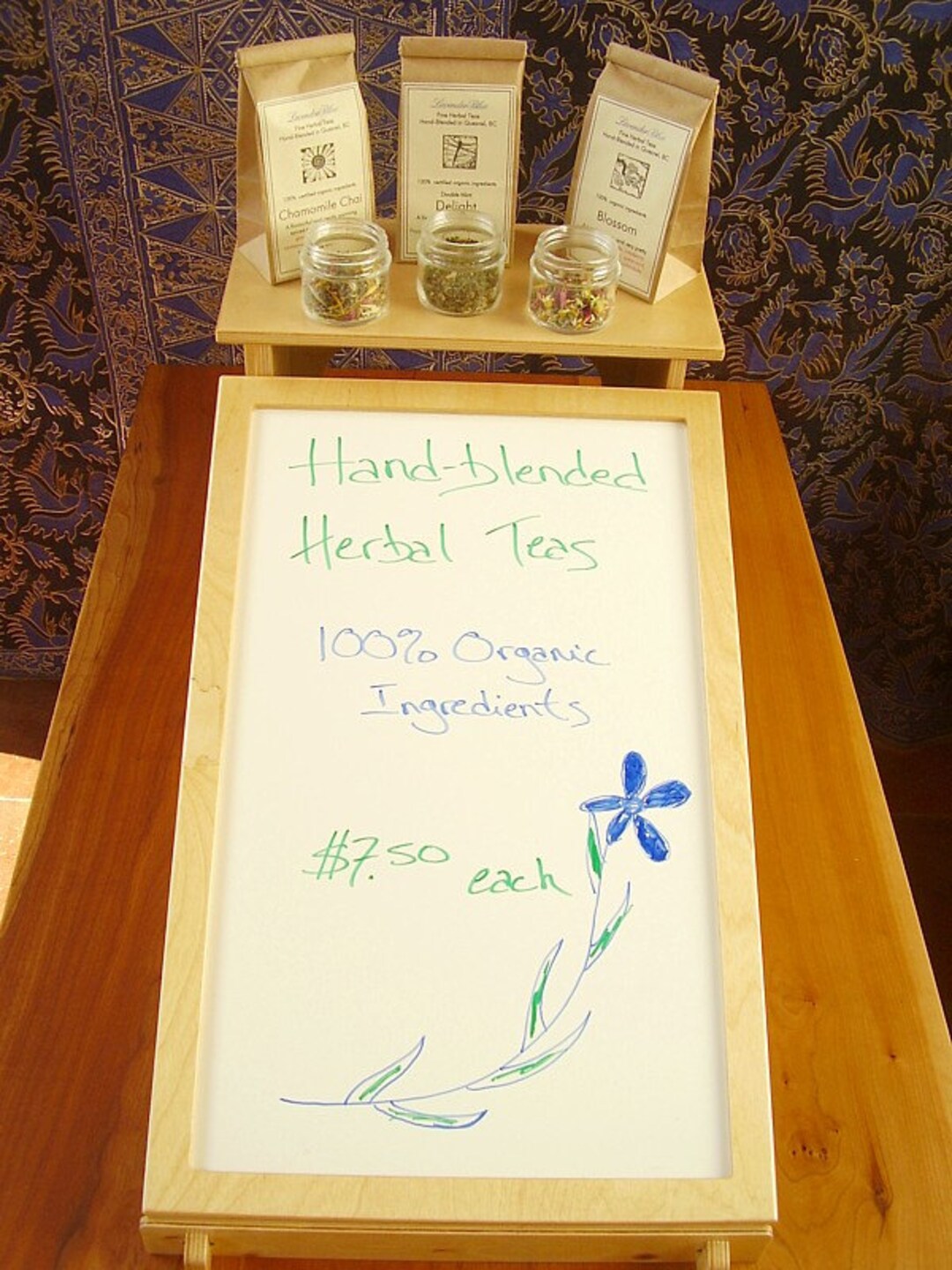 White Board Option for Sloped Display Unit Modular Design Craft Show ...