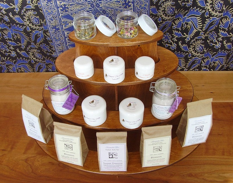 Elliptical Display Pyramid Craft Show Display, Farmer's Market Display ...