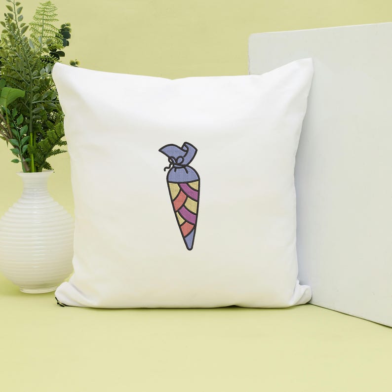 School Cone Machine Embroidery Design, Set of 20, Instant Download, - Etsy