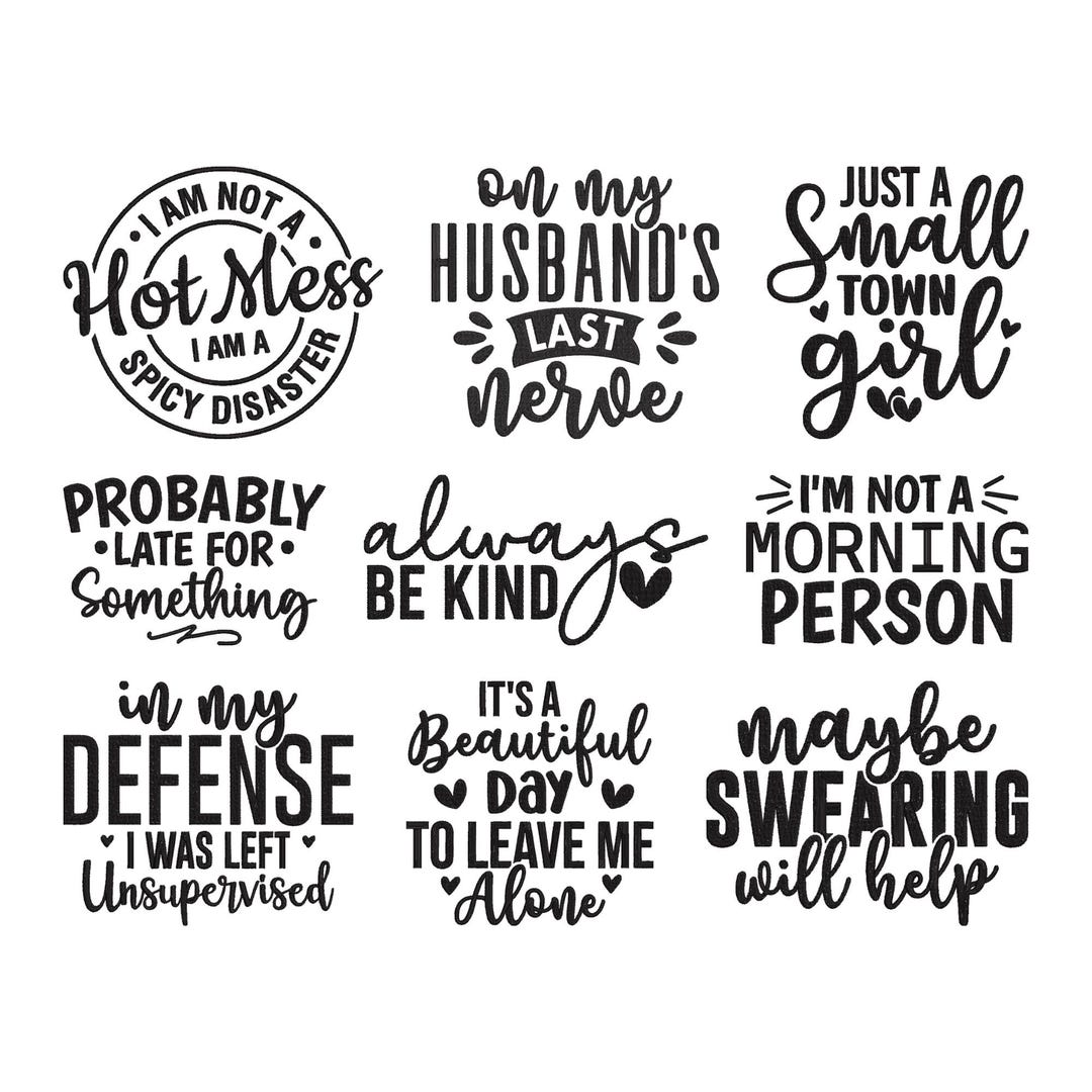 Funny Sarcastic Quote Embroidery Design, Sarcastic Text Machine ...