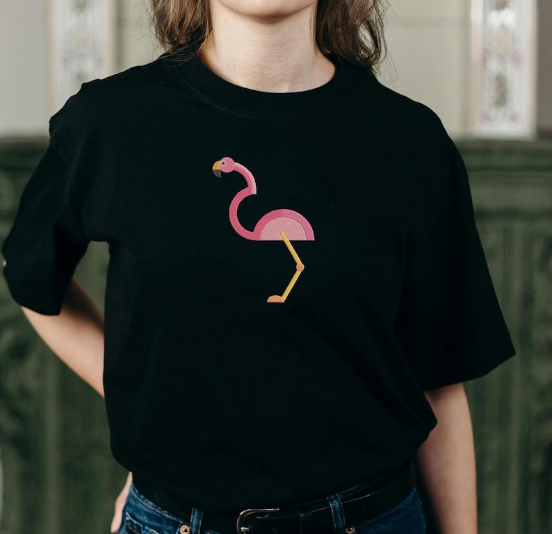 Tropical Bird Machine Embroidery Design, Parrot Toucan Flamingo, Set of ...
