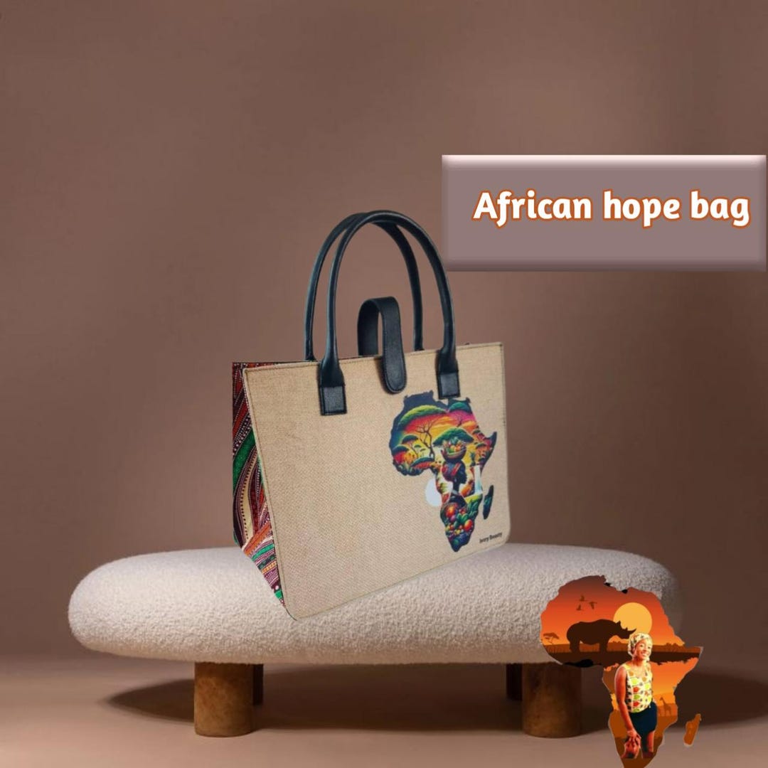 Handmade African Bags Are Made Out of Ivorian Materials Such as Ankara ...
