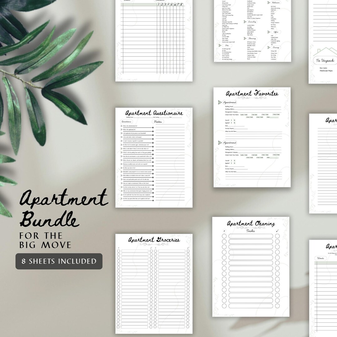 Apartment Preparation Bundle: Packing, Touring, Unpacking, & Shopping ...
