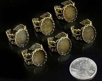 Filigree Ring Settings | Etsy