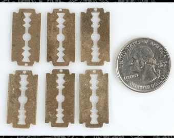 Brass Razor Blade | Etsy