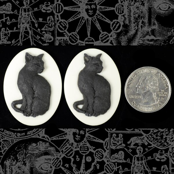 Cat Cameo - Etsy
