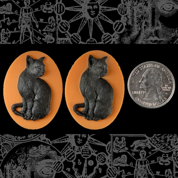Cat Cameo - Etsy