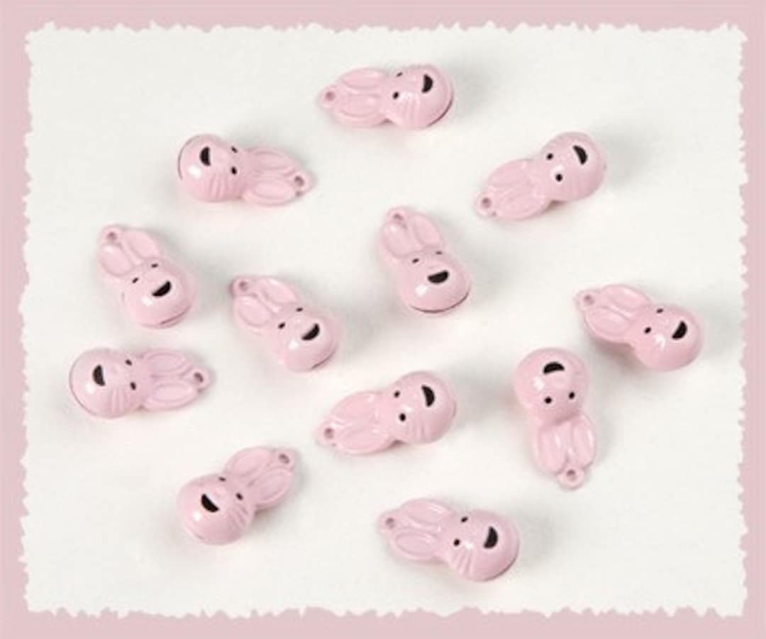 Pink Rabbit Little Pink Bunny Bells - 22 Bells * Bell-01 - Etsy