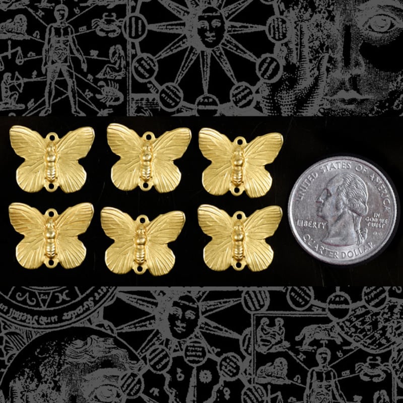 Brass Butterflies Rings - Etsy