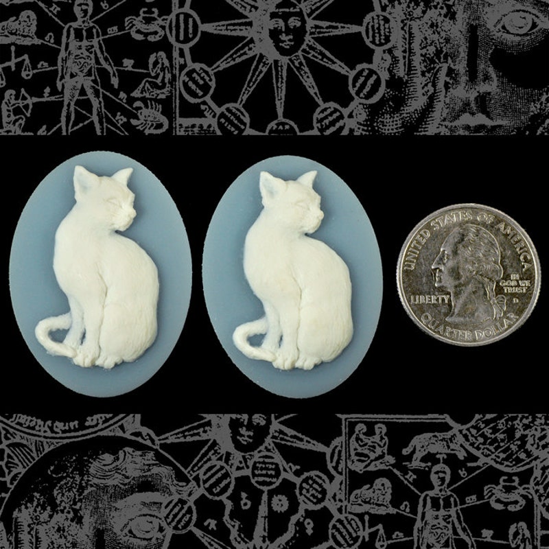 Cat Cameo - Etsy