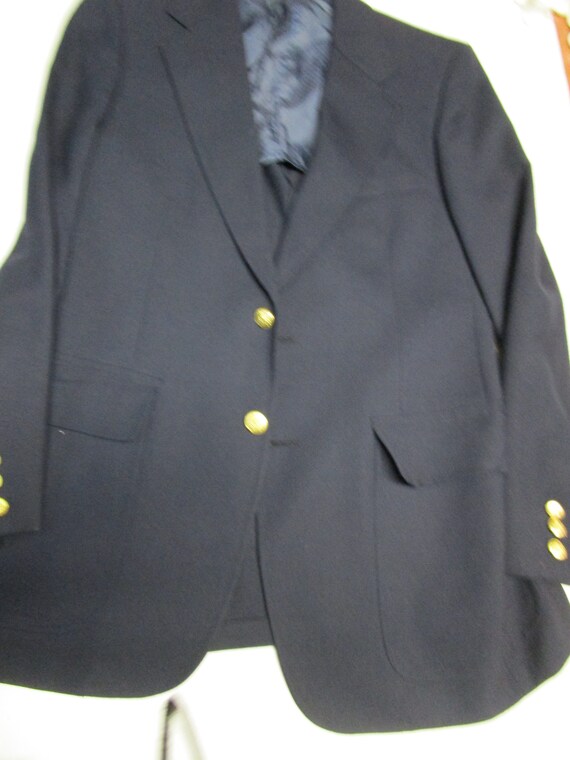 Vintage Fenton Hall Clothes New York Navy Polyester B… - Gem