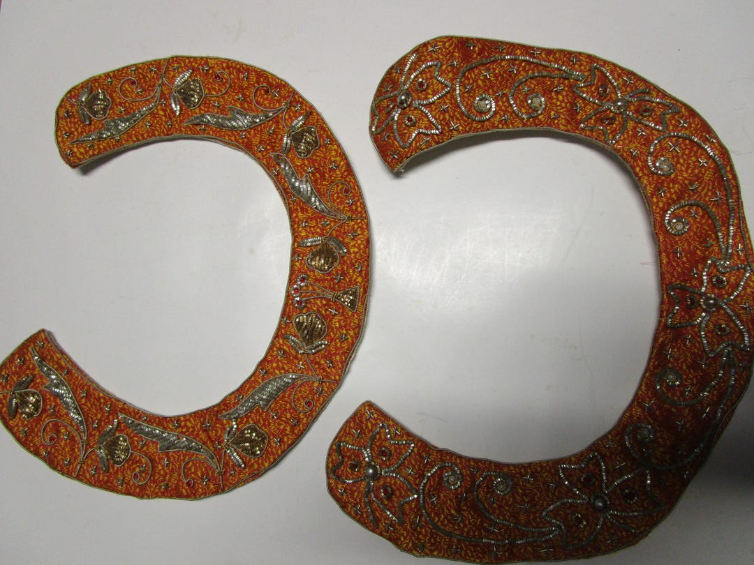 Vintage Beaded Indian Collars, Lot of 6 in Various Colors - Etsy
