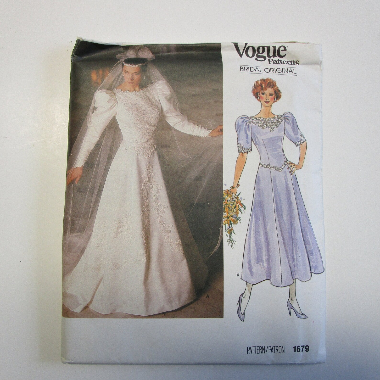 Vintage Vogue 1679 Pattern, Wedding Gown UNCUT, Size 12 - Etsy