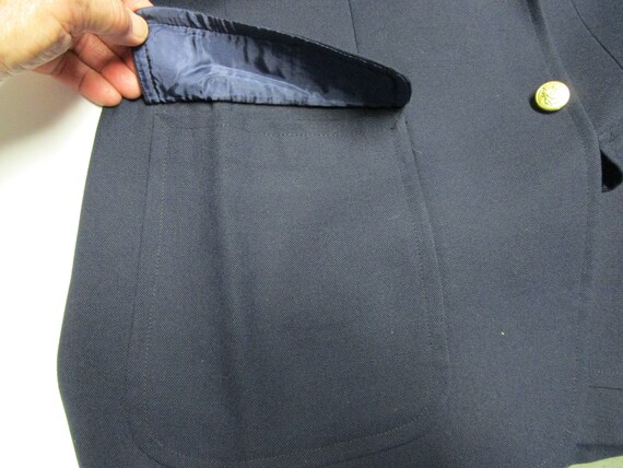 Vintage Fenton Hall Clothes New York Navy Polyester B… - Gem