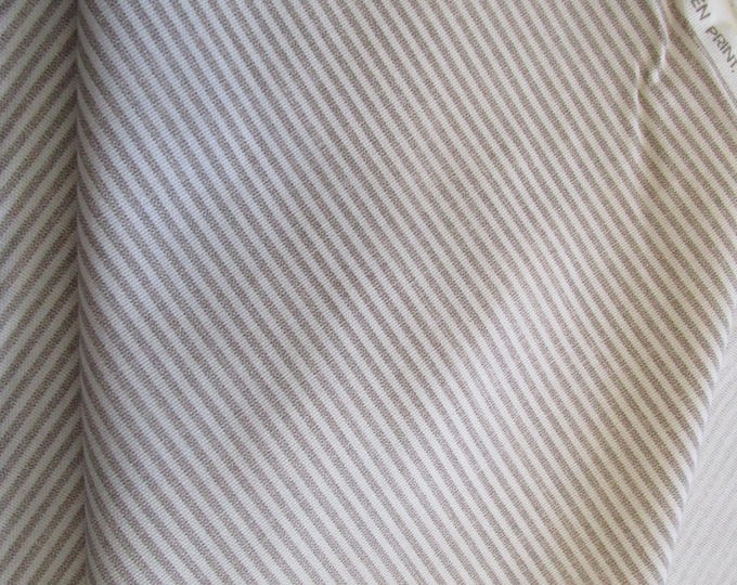 Vintage Waverly "ivy League" Beige Cream Stripe Cotton Fabric, BTY - Etsy