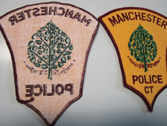 Manchester Connecticut Police Patch - Gem