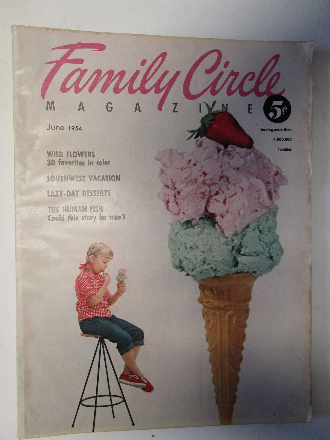Lot of 6 Vintage Family Circle Magazines, 1954, 1956, 1963 - Etsy