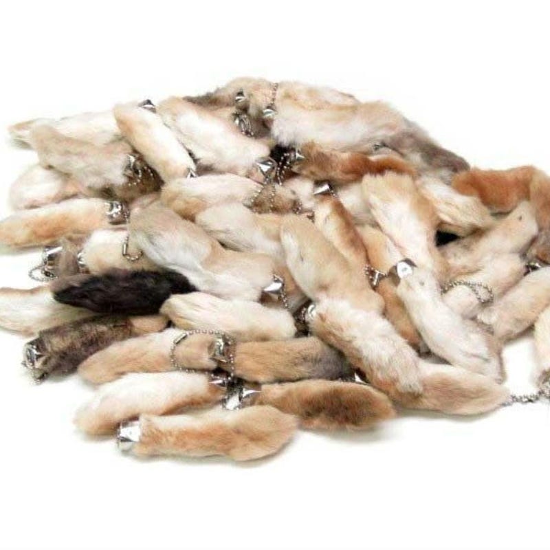 Rabbits Foot Keychain - Etsy