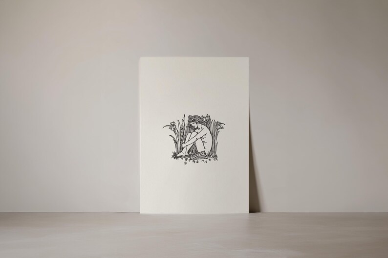 Peter Pan Fairy Tale Bookplate SVG | Nature-inspired Printable Clipart ...