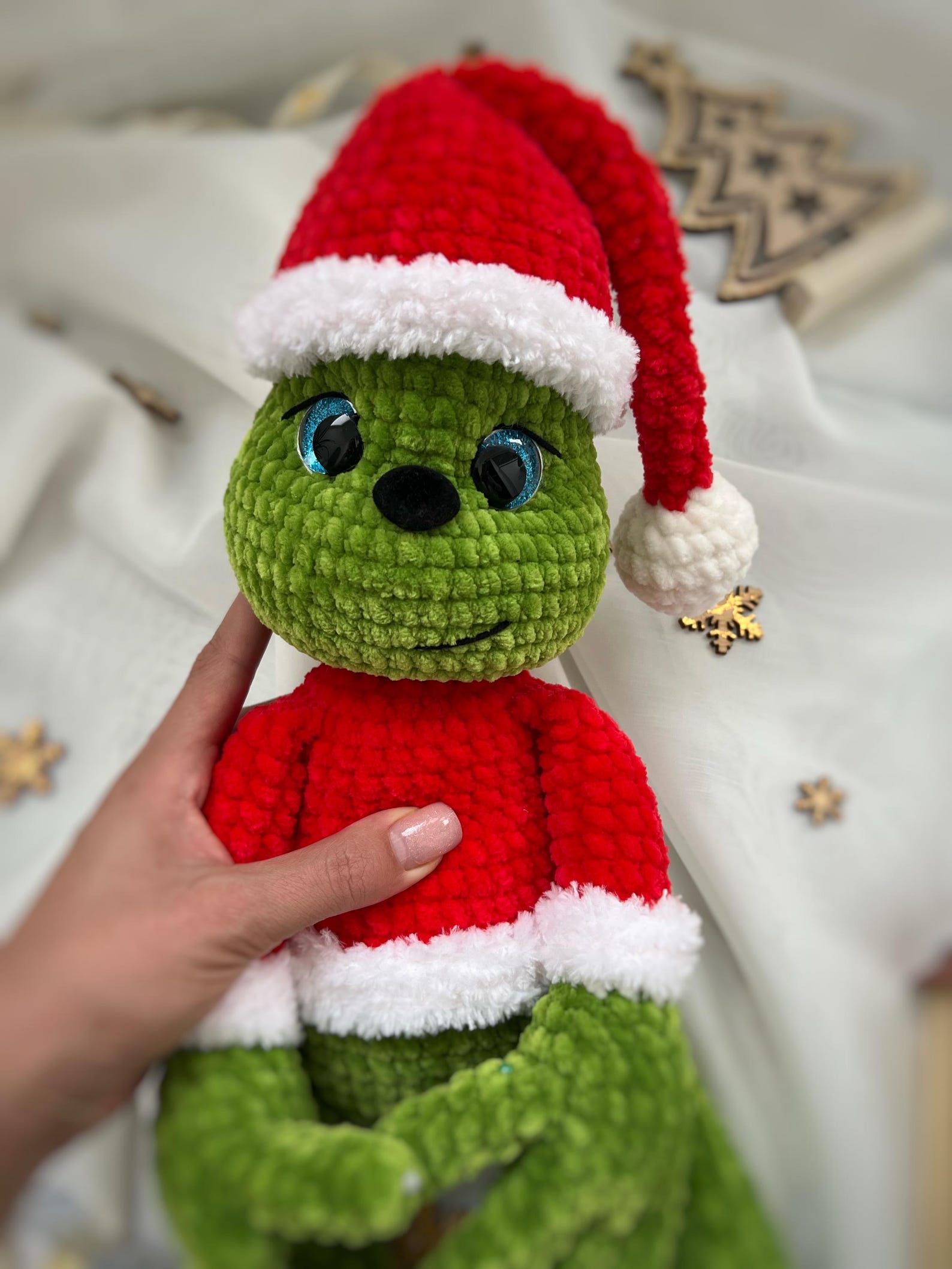 Crochet Grinch Amigurumi Pattern: Holiday Toy (PDF Pattern) - Etsy