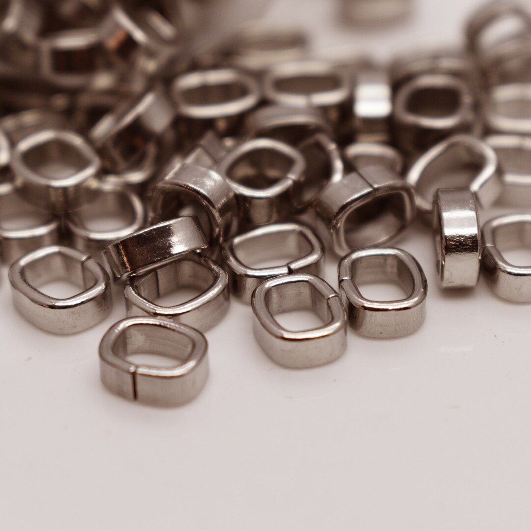 Stainless Oval Bails Connectors Links - Etsy