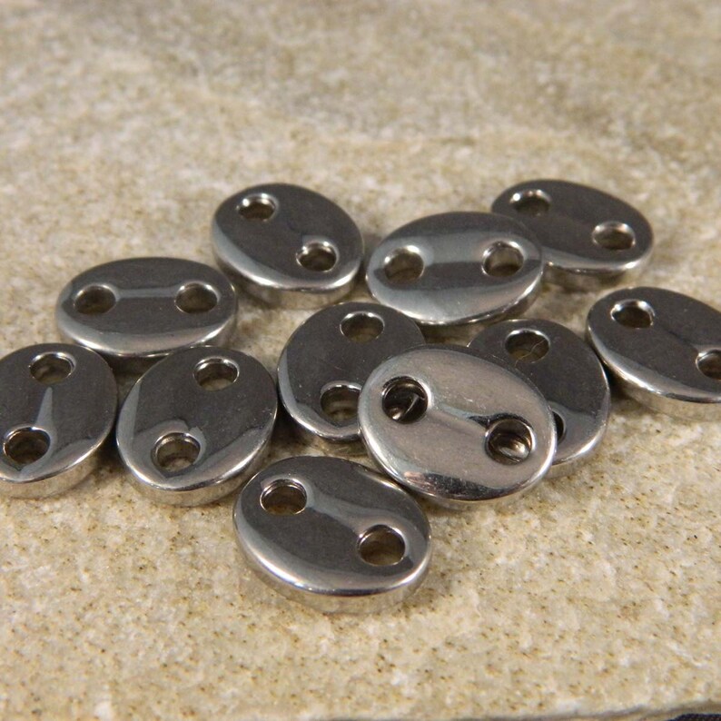 Stainless Steel Oval Links - Etsy