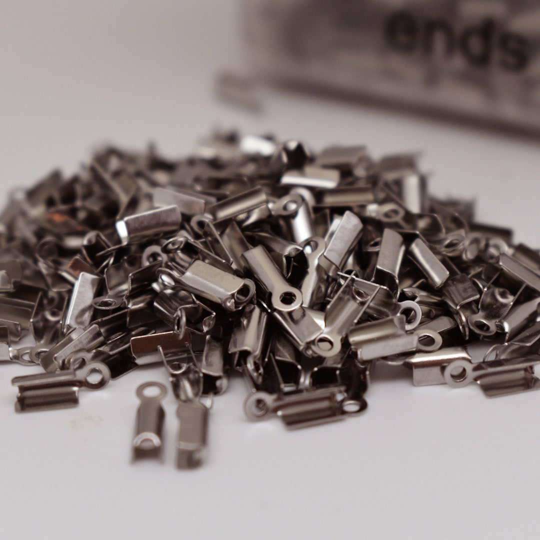Stainless Steel Cord Ends - Etsy