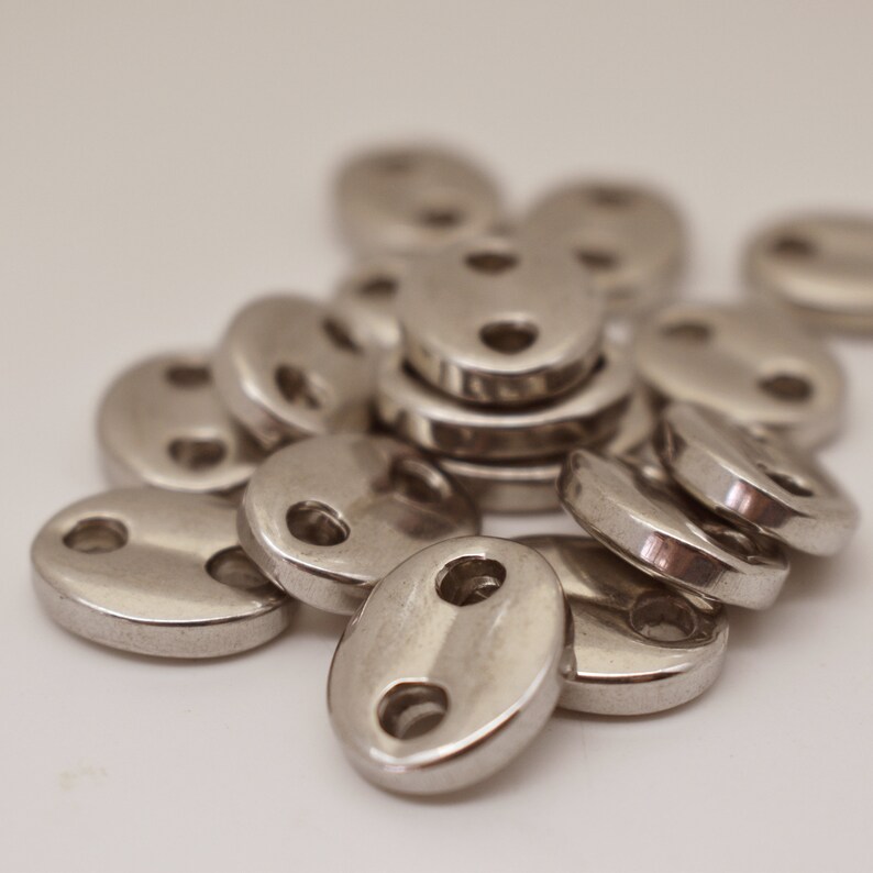 Stainless Steel Oval Links - Etsy