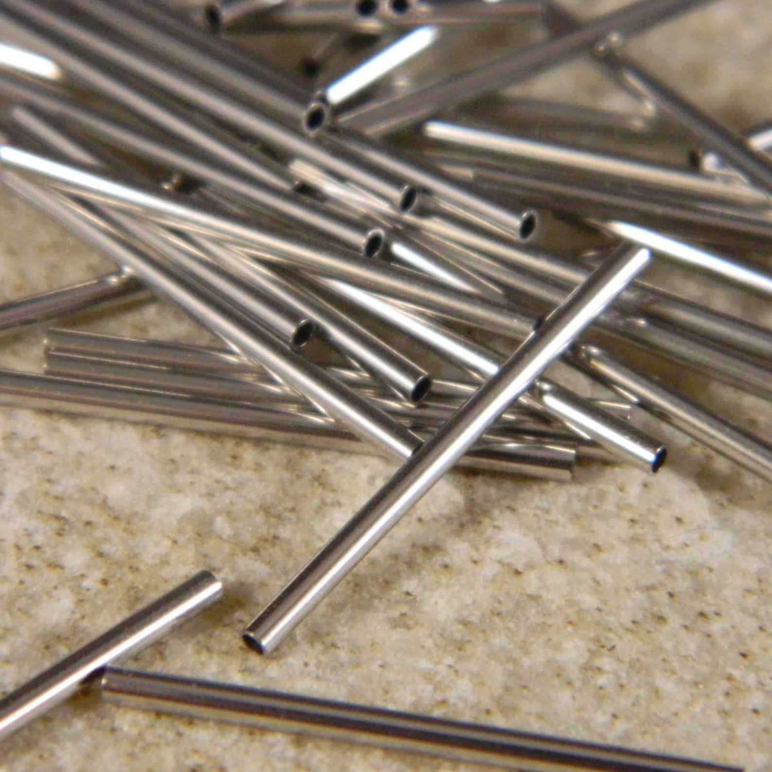Long Stainless Steel Tubes-qty 10 - Etsy