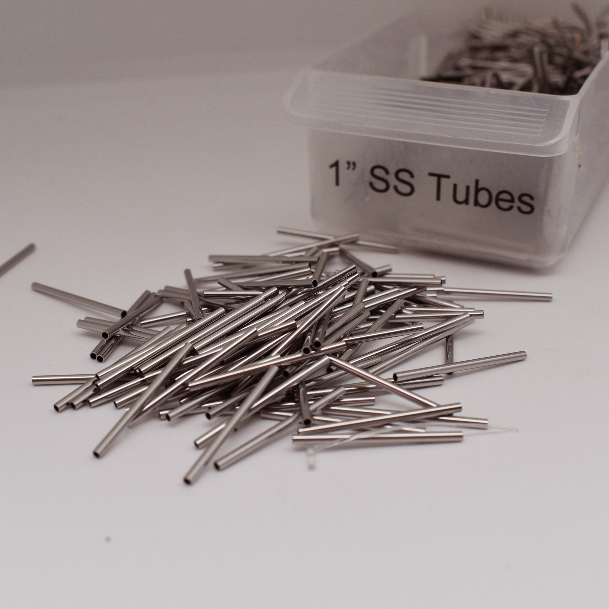 Long Stainless Steel Tubes-qty 10 - Etsy