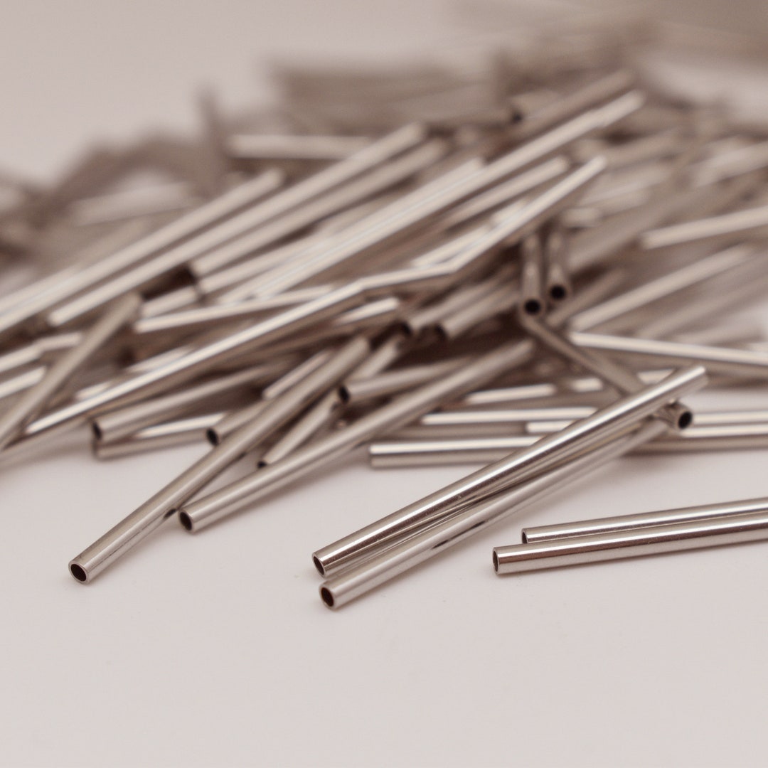 Long Stainless Steel Tubes-qty 10 - Etsy