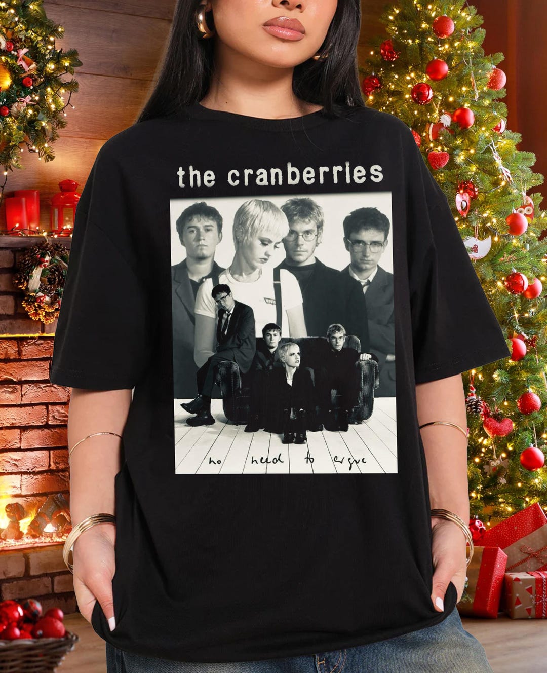 The Cranberries Band 90s Vintage Tshirt, No Need to Argue Zombie 1994 ...
