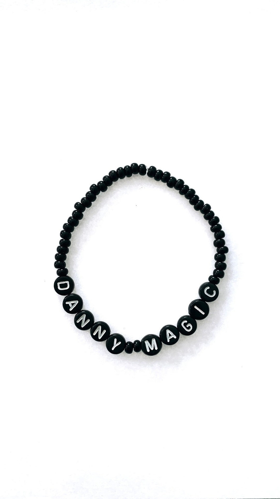 Choose Your Color! DANNY MAGIC (new Kids on the Block) Beaded Bracelet ...