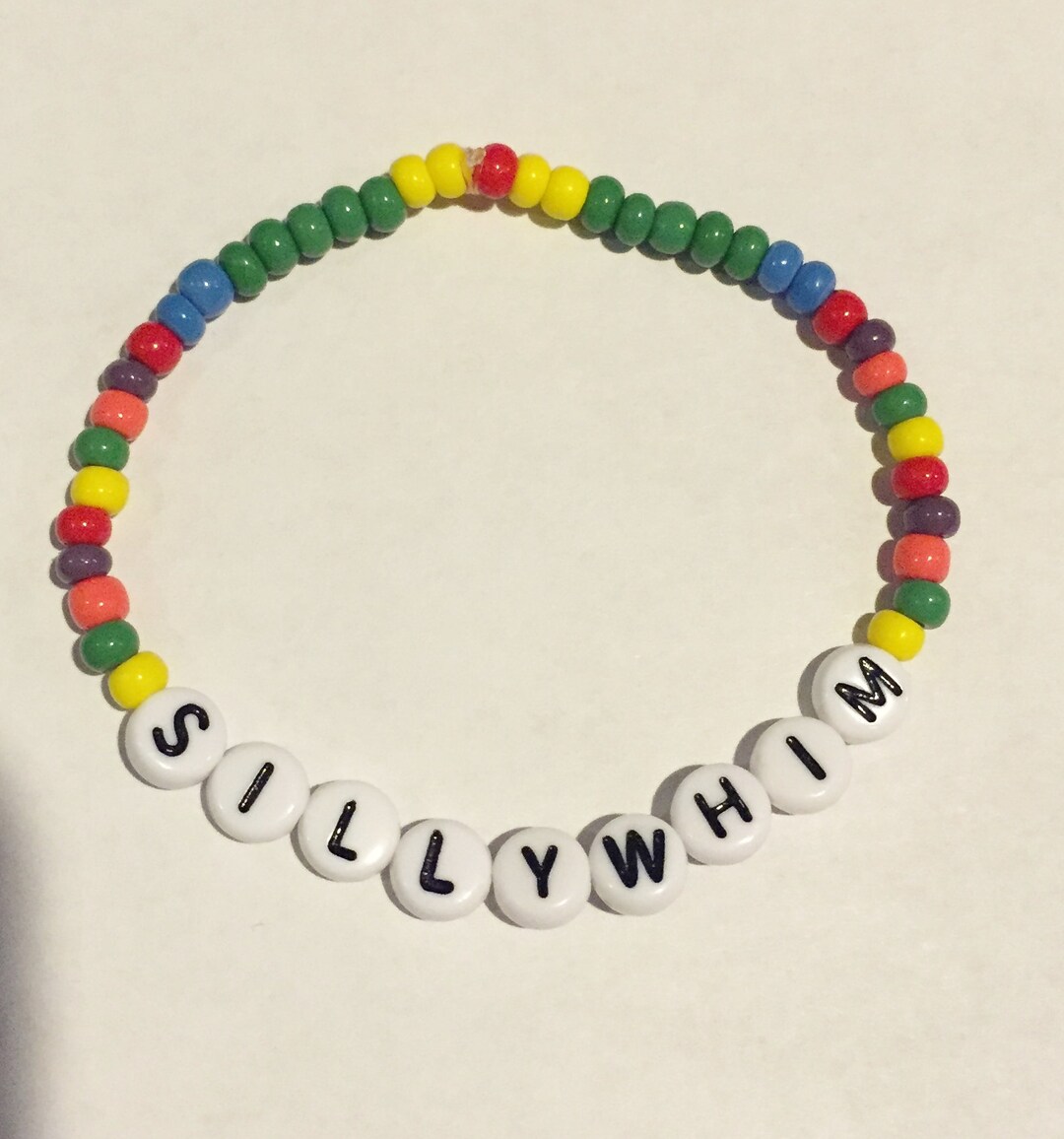Choose Your Color! SILLYWHIM (wee Sing in Sillyville) Beaded Bracelet ...