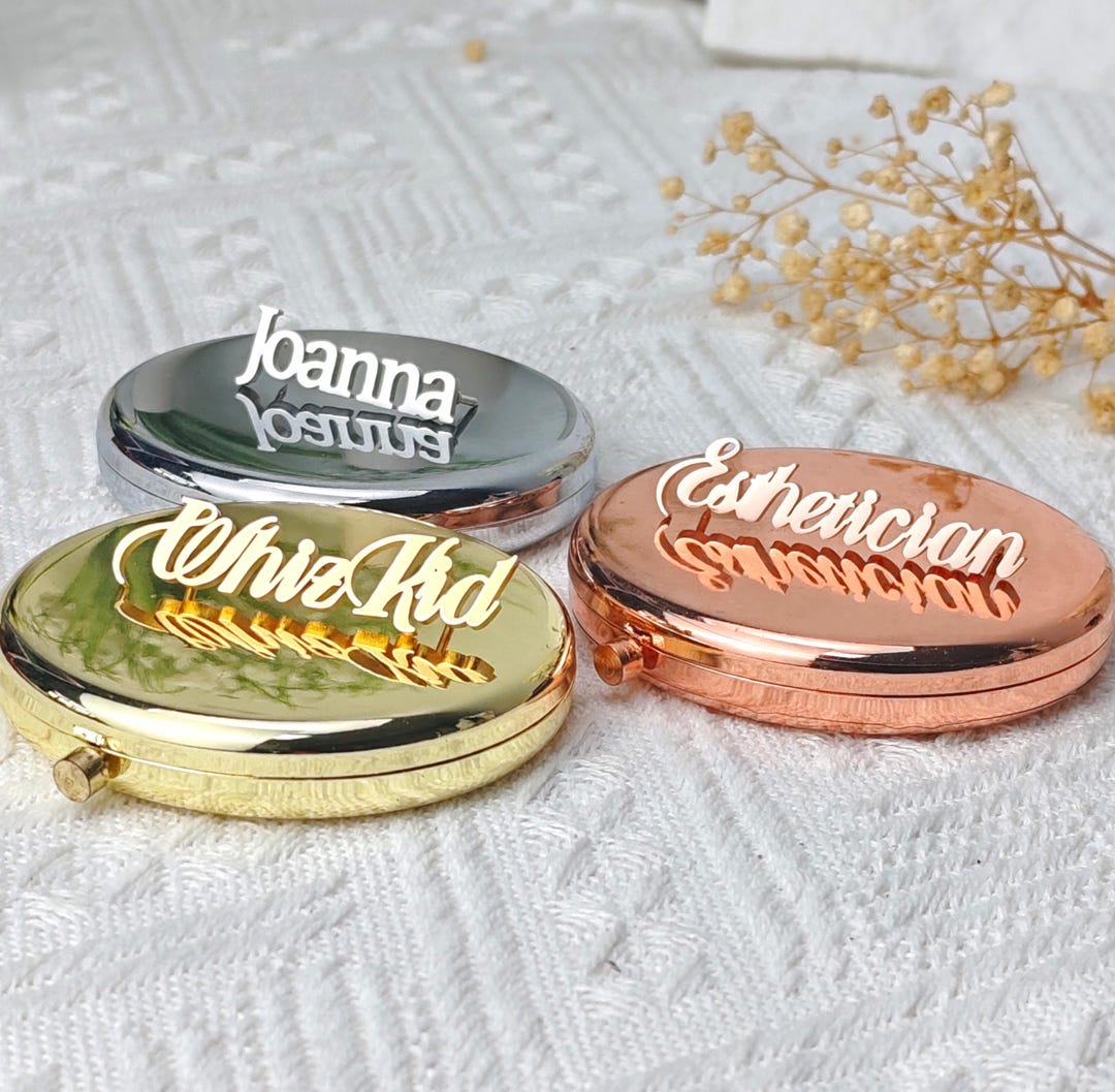 Personalized Name Brooch: A Custom-made Brooch Featuring Your First ...