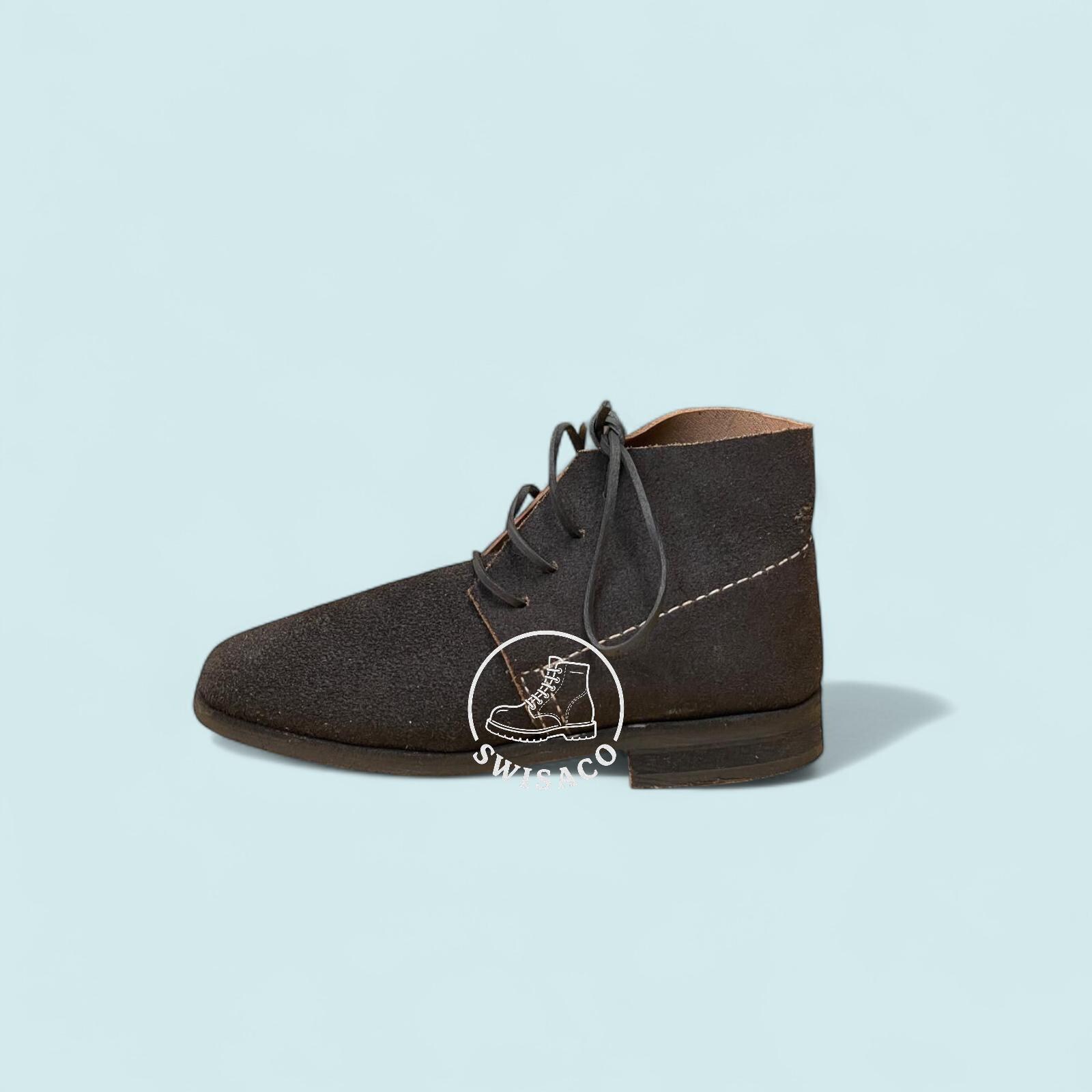 Handcrafted Full-grain Leather Brogan Boots, Heritage Workwear - Etsy