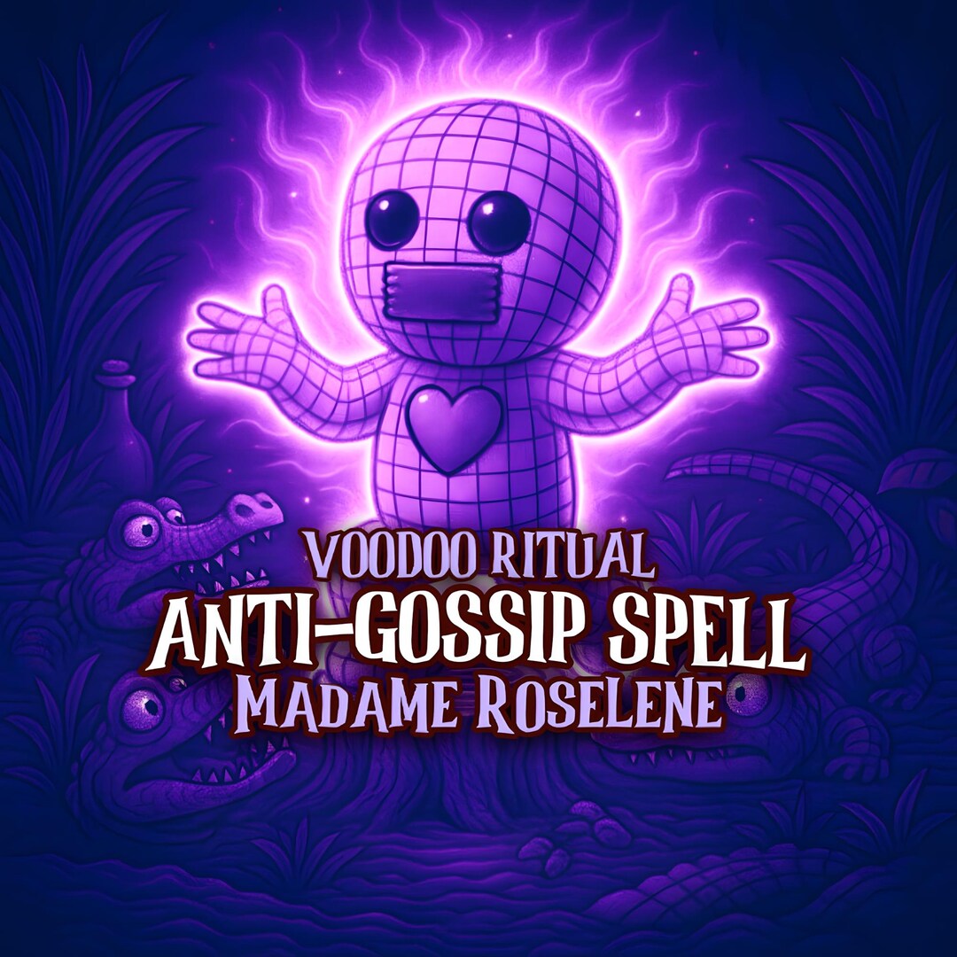 Voodoo Spell to Stop Gossip and Slander. Anti Gossips Magic. Silence ...
