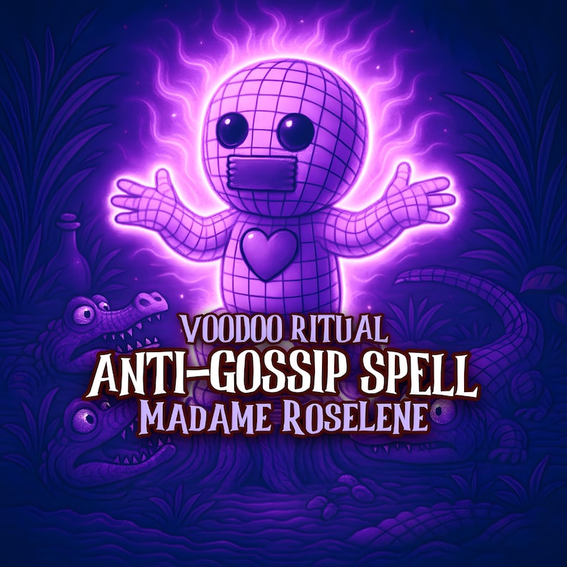 Voodoo Spell to Stop Gossip and Slander. Anti Gossips Magic. Silence ...
