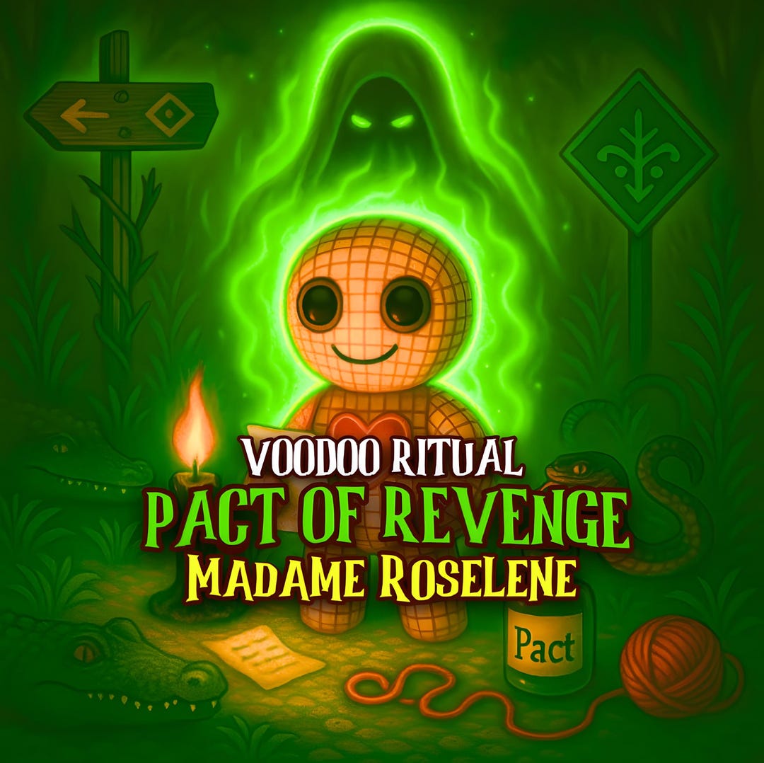 Powerful Pact of Justice. Crossroads Spirit Voodoo Ritual. Karmic ...