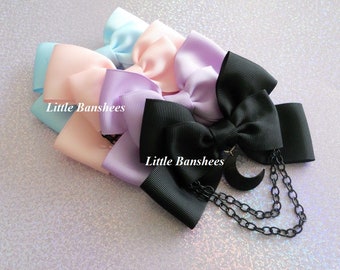 Pastel Goth Bow | Etsy