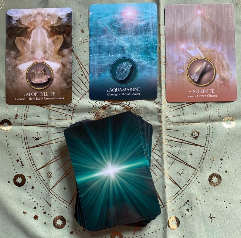 Eternal Crystals Oracle Deck - Etsy