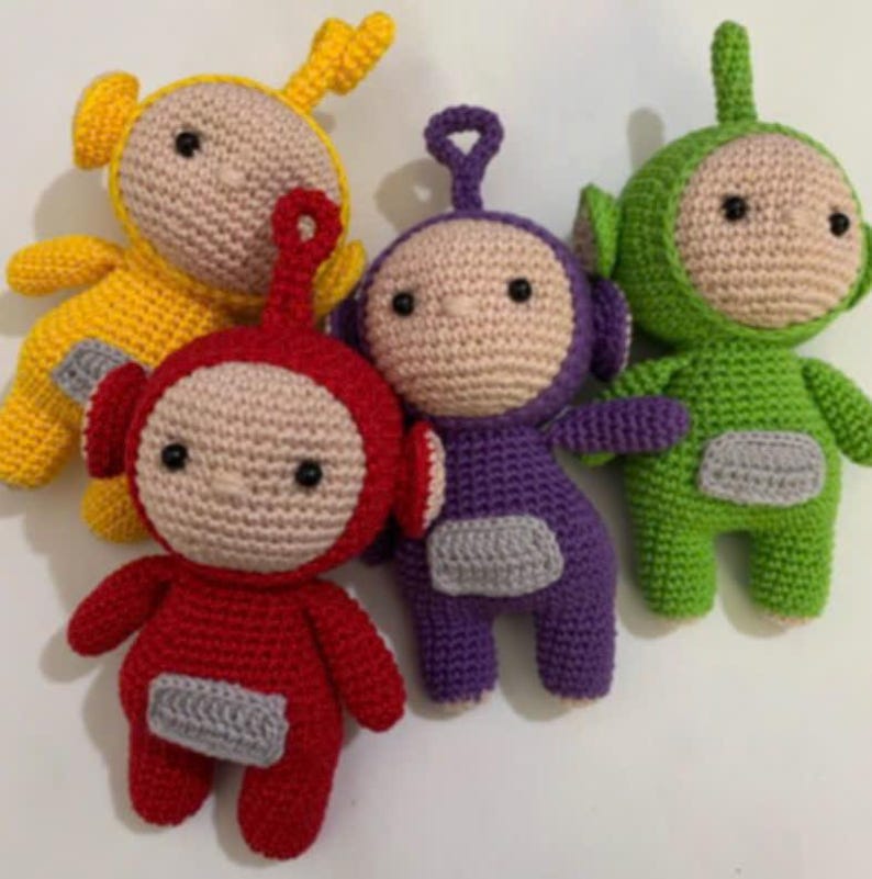 Teletubbies Crochet Pattern – Full Character Set Pdf,teletubbies ...