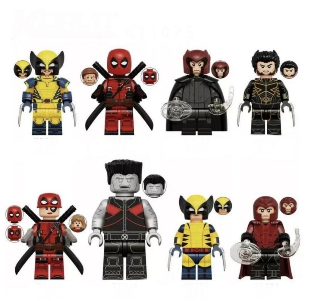 Building Block Marvel Custom X Men Wolverine Magneto Ustom Last Stand ...