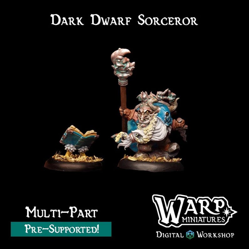 Dark Dwarf Army - Models for Tabletop Games - Etsy