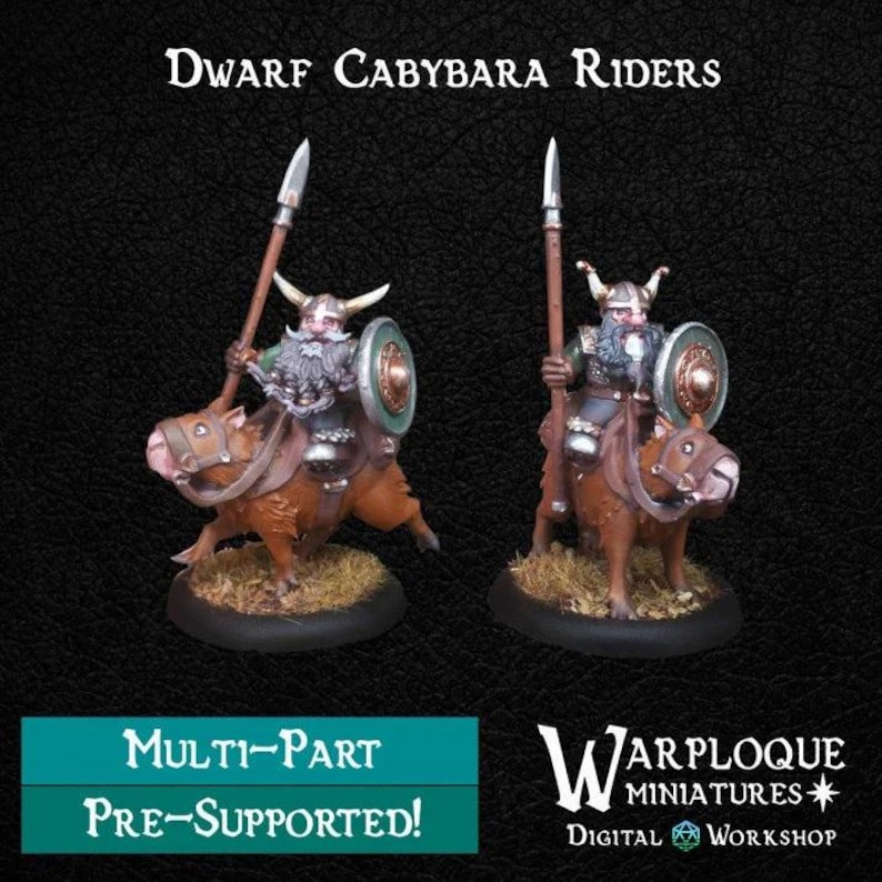 Dwarf Throng - Modular Miniatures for Tabletop Games - Etsy