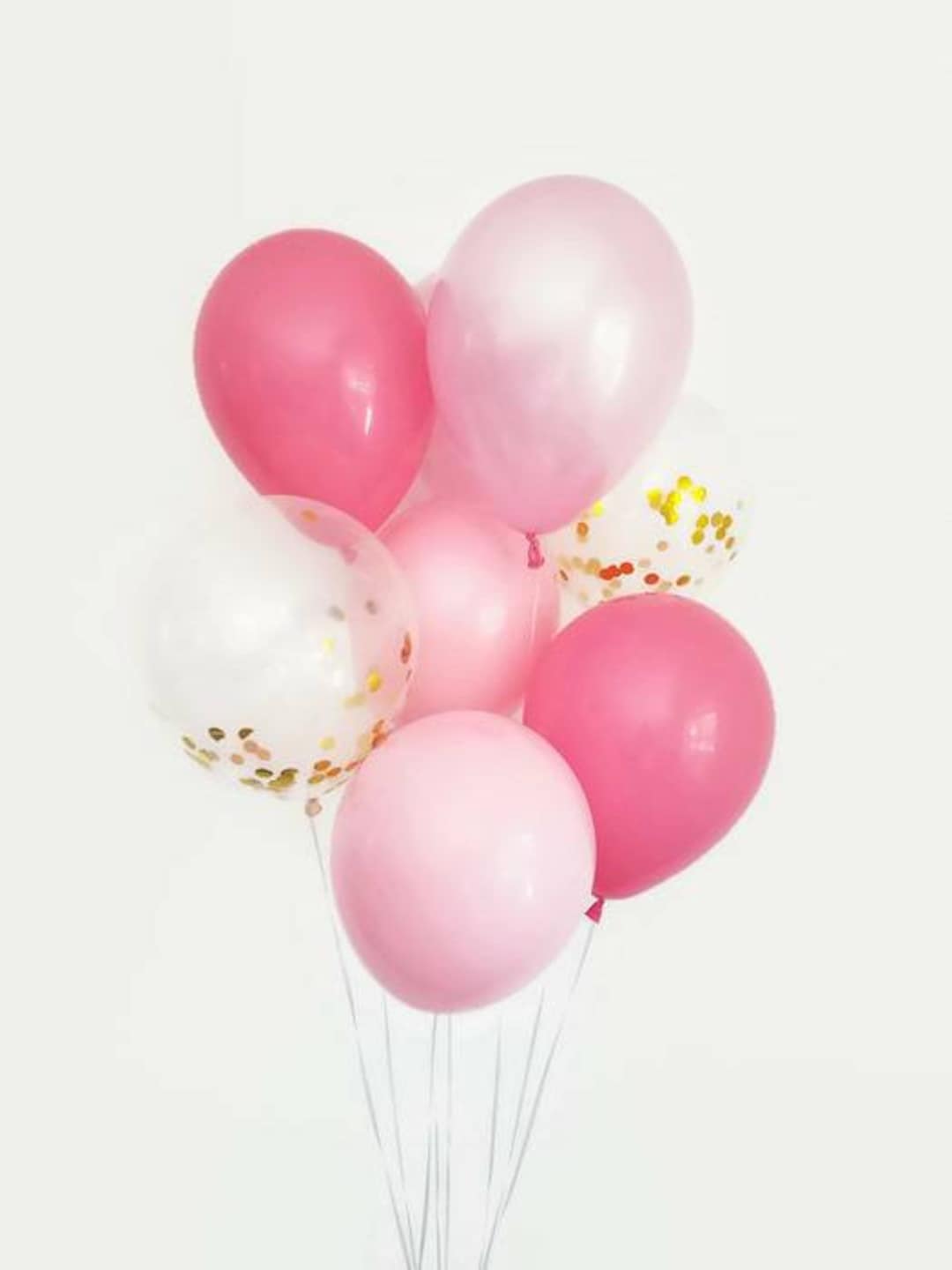 Confetti Balloon Set,balloon Bouquet,confetti Balloon Bouquet,pink ...