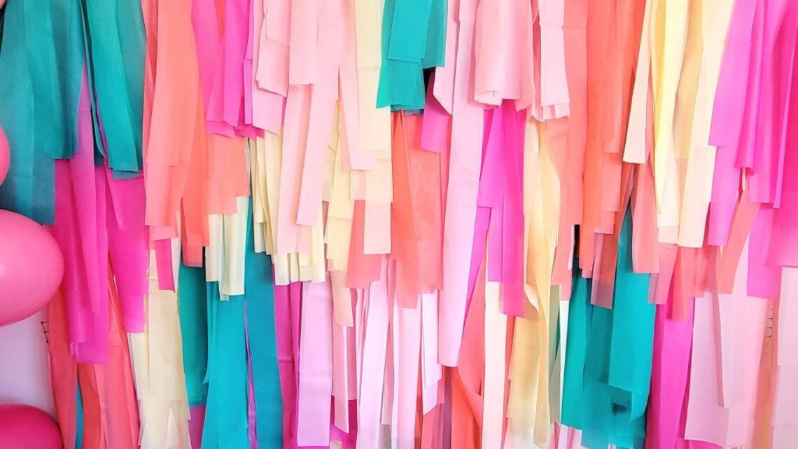 Bachelorette Party Backdrop,fringe Backdrop,custom Backdrop ...
